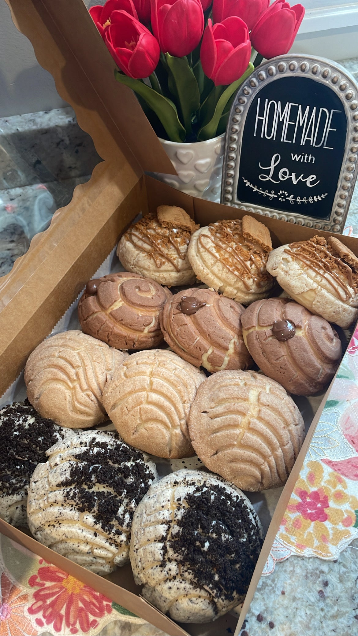 6ct-12ct Gourmet conchas