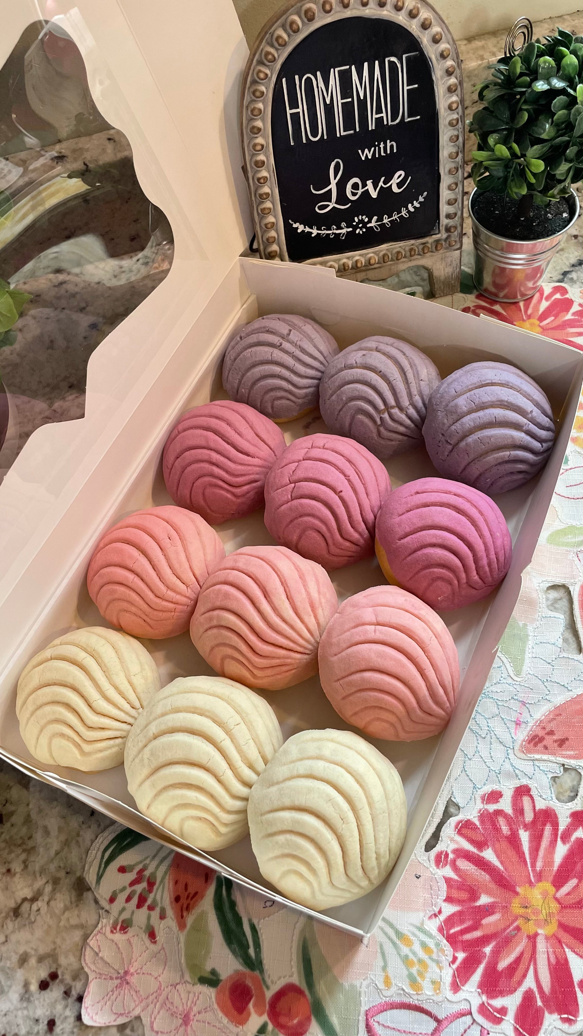 12ct Mini Conchas | Homamade with Love inc.